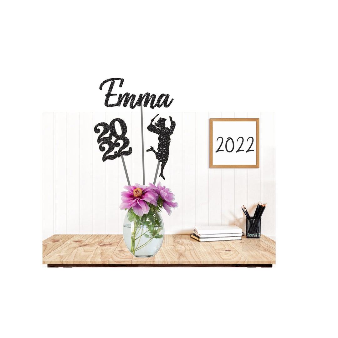 Graduation Centerpieces, Graduation Party Decorations, Class of 2022 ...
