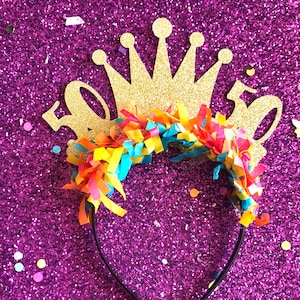 50th Birthday Crown, 50th Birthday Headband, 50th Birthday Decorations ...