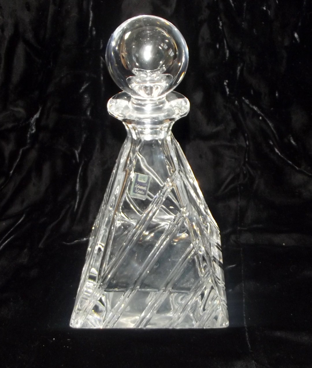Kristall Krisla Lead Crystal Decanter, Item # 110 - Etsy