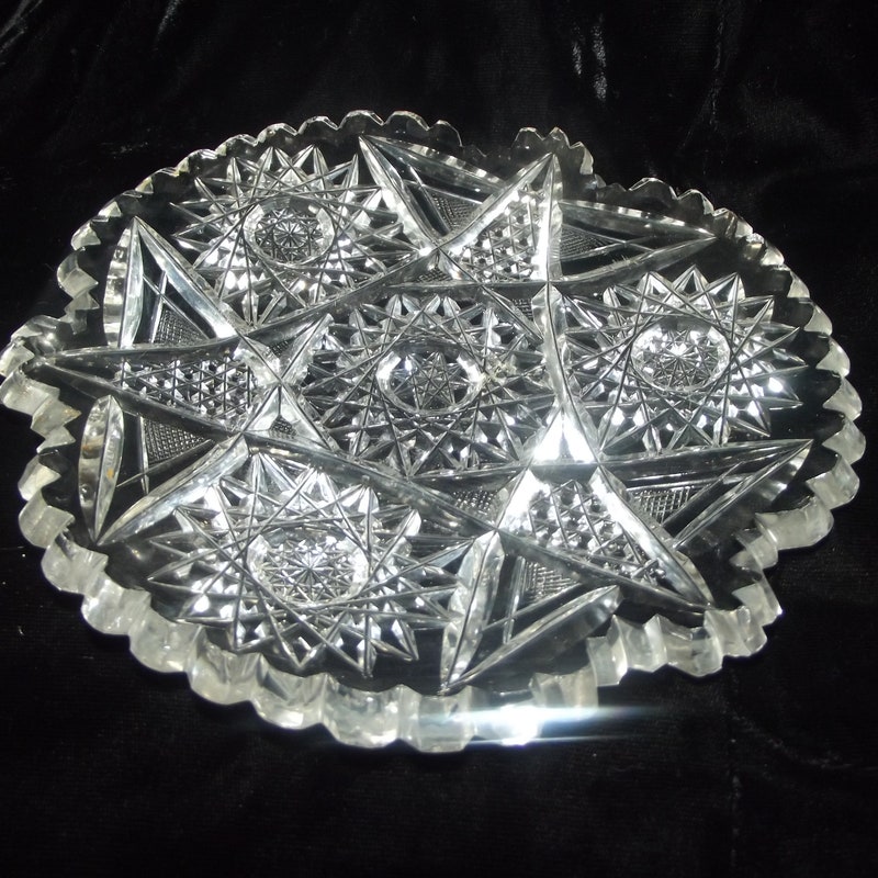 Crystal Fruit Plate - Etsy