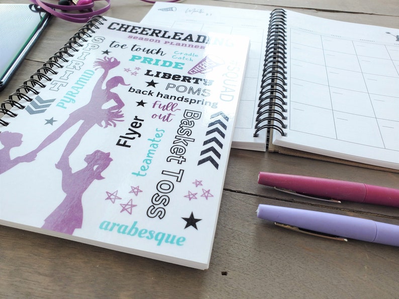 Cheer Season Planner Record Your Goals, Competition Notes, Squad ...
