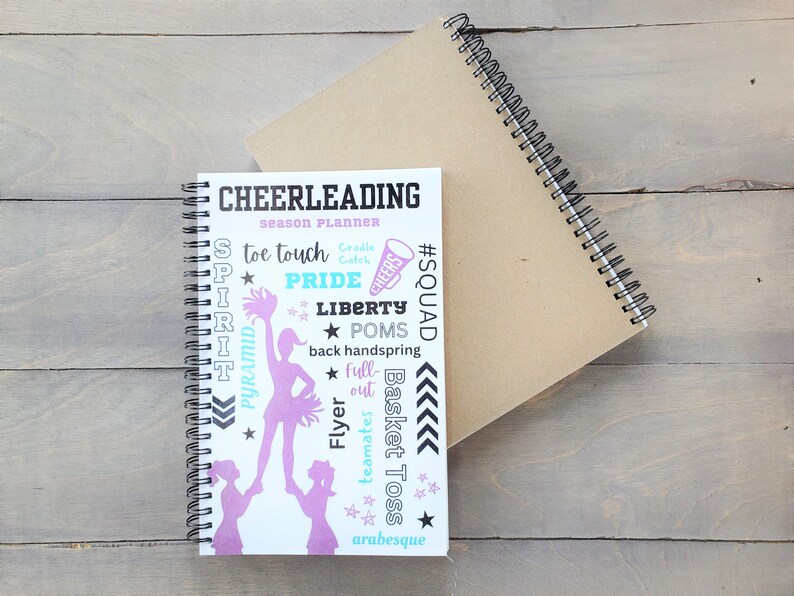 Cheer Season Planner Record Your Goals, Competition Notes, Squad ...