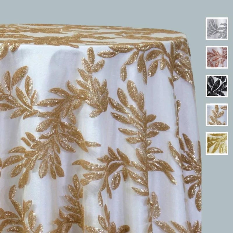 Sequin Table Linens - Etsy