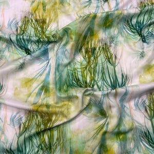Verde Garden (poly Print) Fabric by the Yard - Etsy