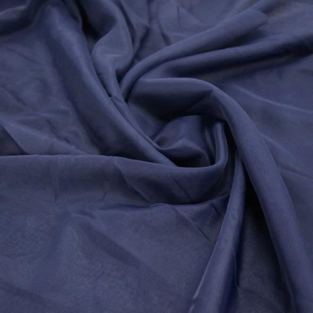 Voile (double Wide) Fabric by the Yard in Navy 1245 - Etsy