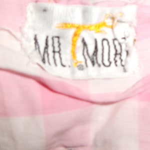 Vintage Early 60s Mr Mort Pink White Ginghan Smocked Sun Dress SZ S - Etsy