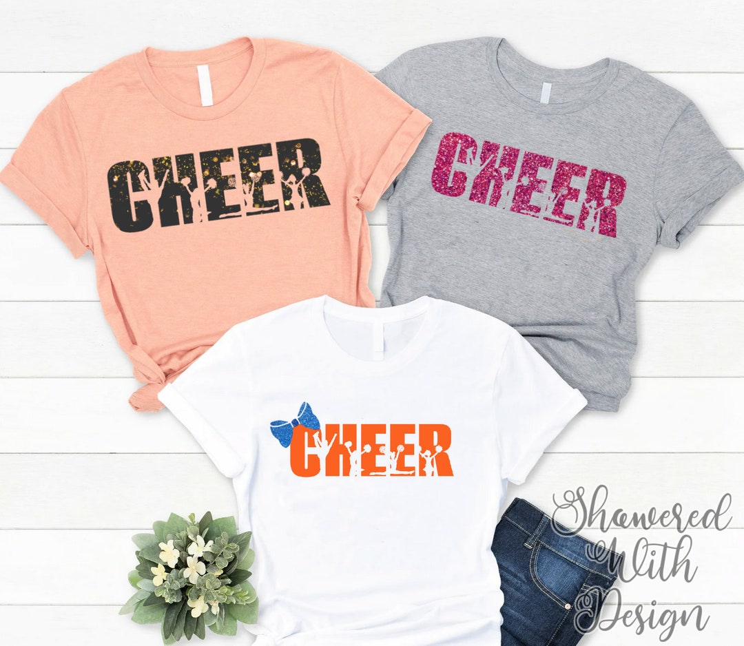 CHEER Design Svg and PNG - Etsy