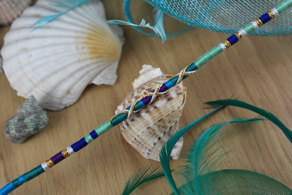 Dolphin charmed hair braid | Etsy