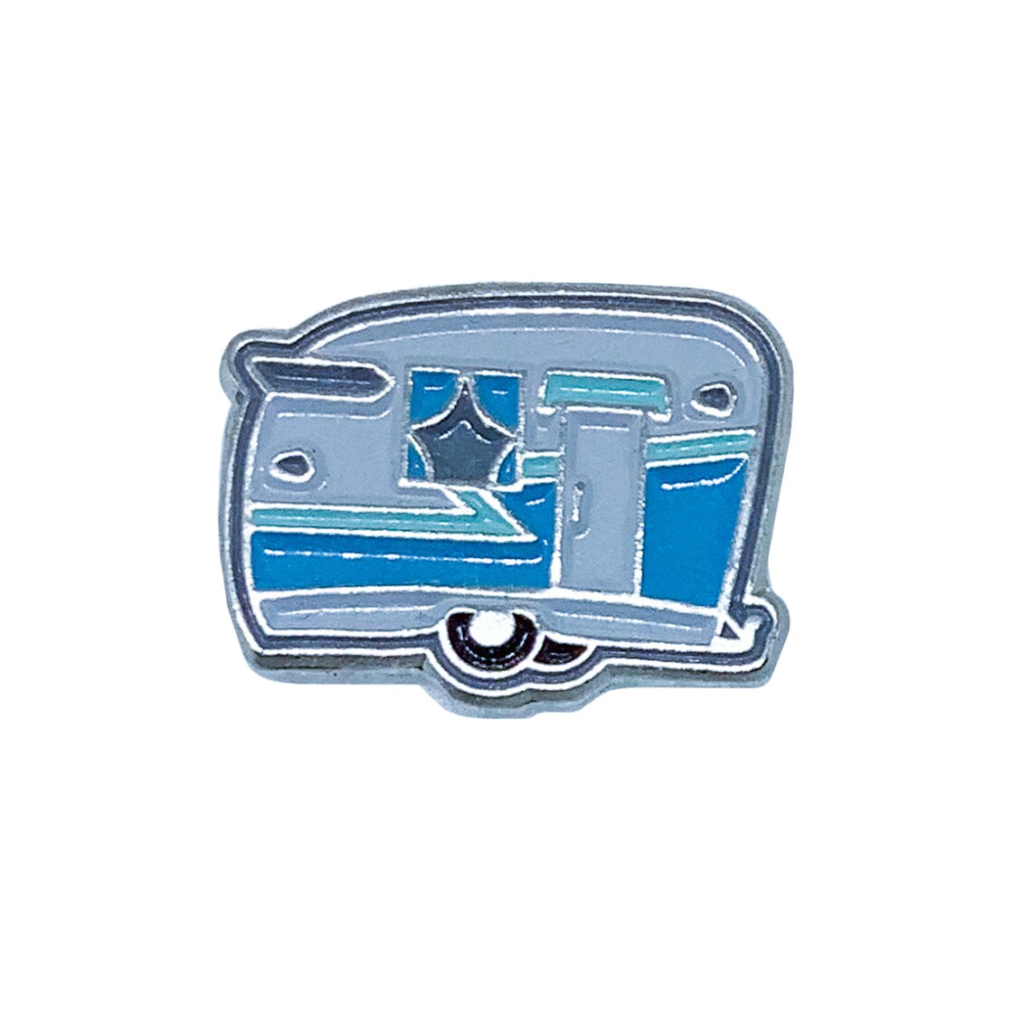 Camper Enamel Pin Retro Canned Ham Camping Adventure Soft Enamel Lapel ...