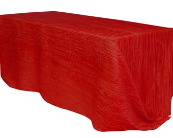 Red table cloth | Etsy