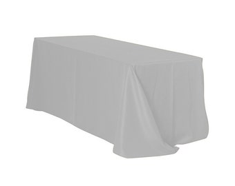 90 X 132 Inch Rectangular Black Tablecloth Polyester Wedding - Etsy