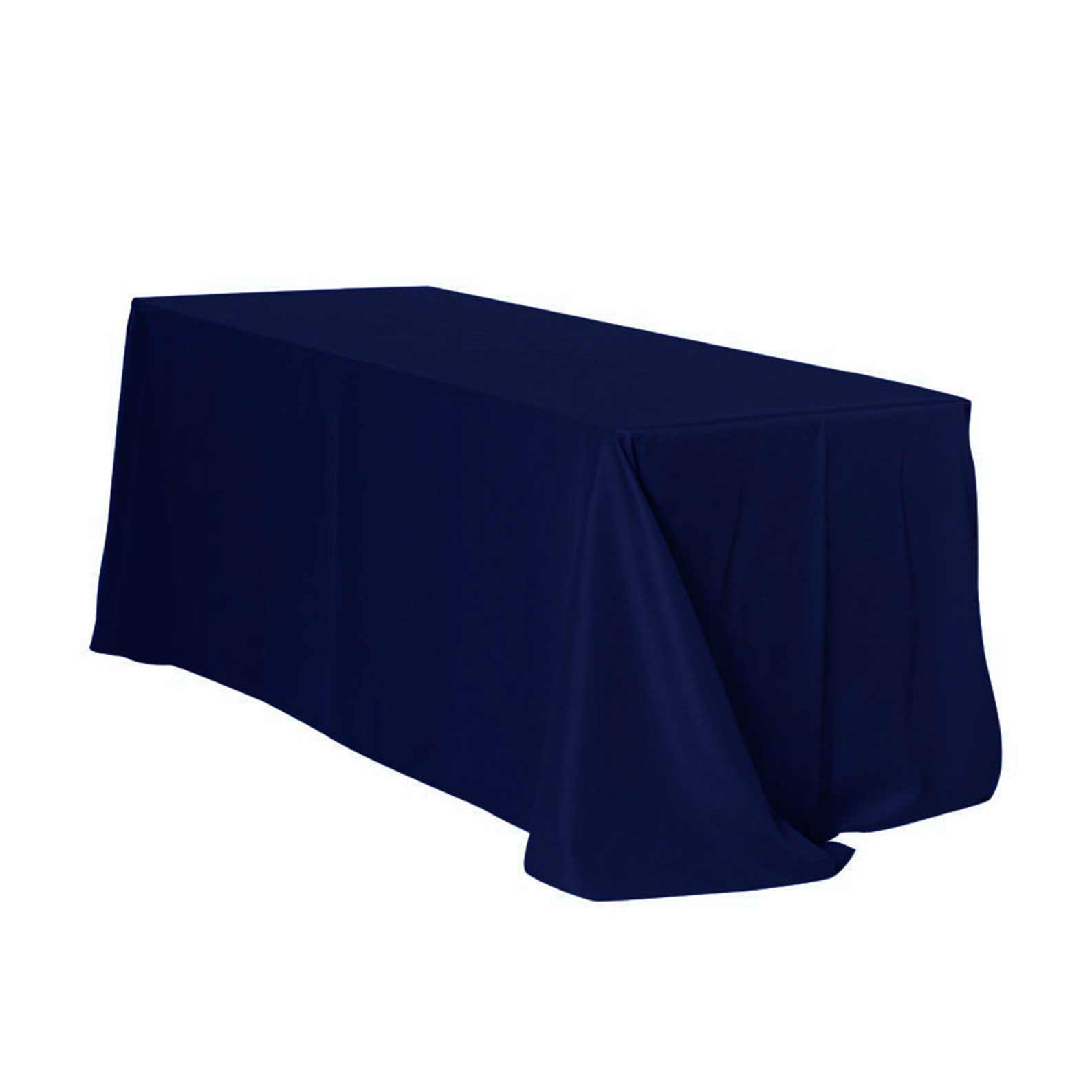 Mantel de poliéster rectangular azul marino de 90 x 156 | Etsy