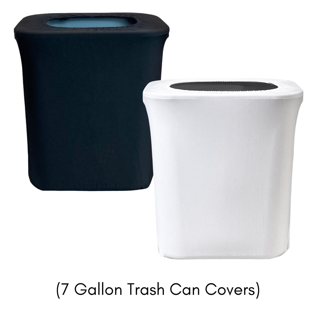 7 Gallon Spandex Trash Can/waste Container Covers | Trash Can Covers ...