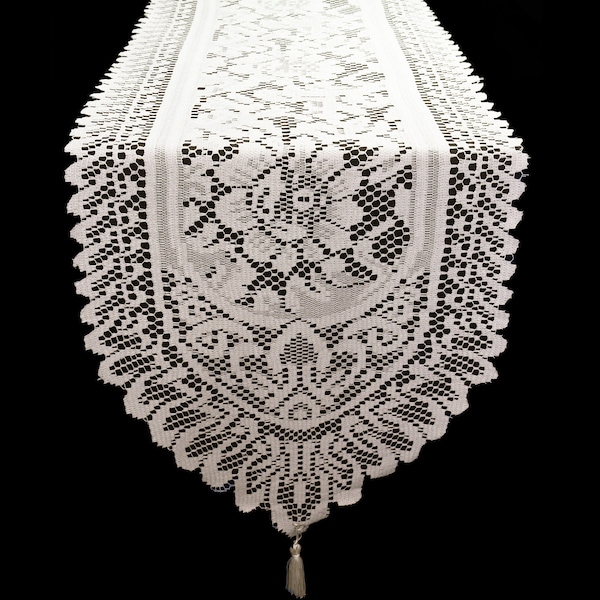 Lace Table Runner - Etsy