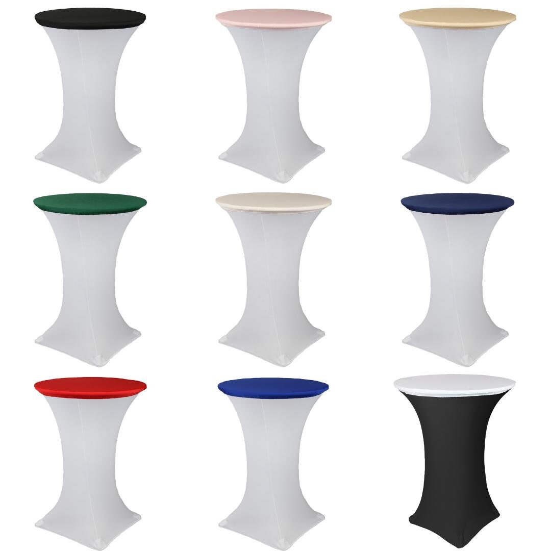 Stretch Spandex 30 Inch Round Table Topper/cap | Wedding, Christmas ...