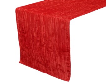 Crinkled Taffeta Table Runner - Etsy