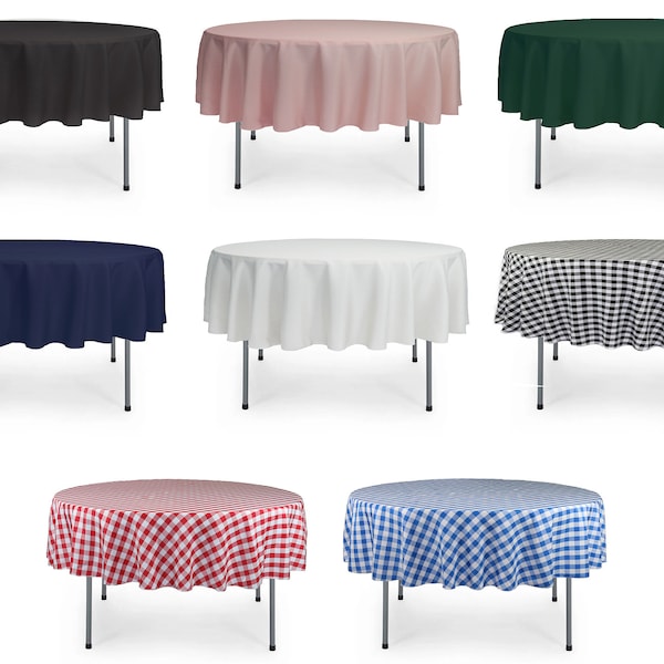 70 Inch Round Tablecloth - Etsy