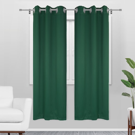 Hunter Green Curtains