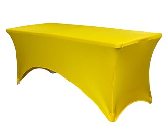 54 Inch Square Light Yellow Tablecloth Polyester Wedding - Etsy