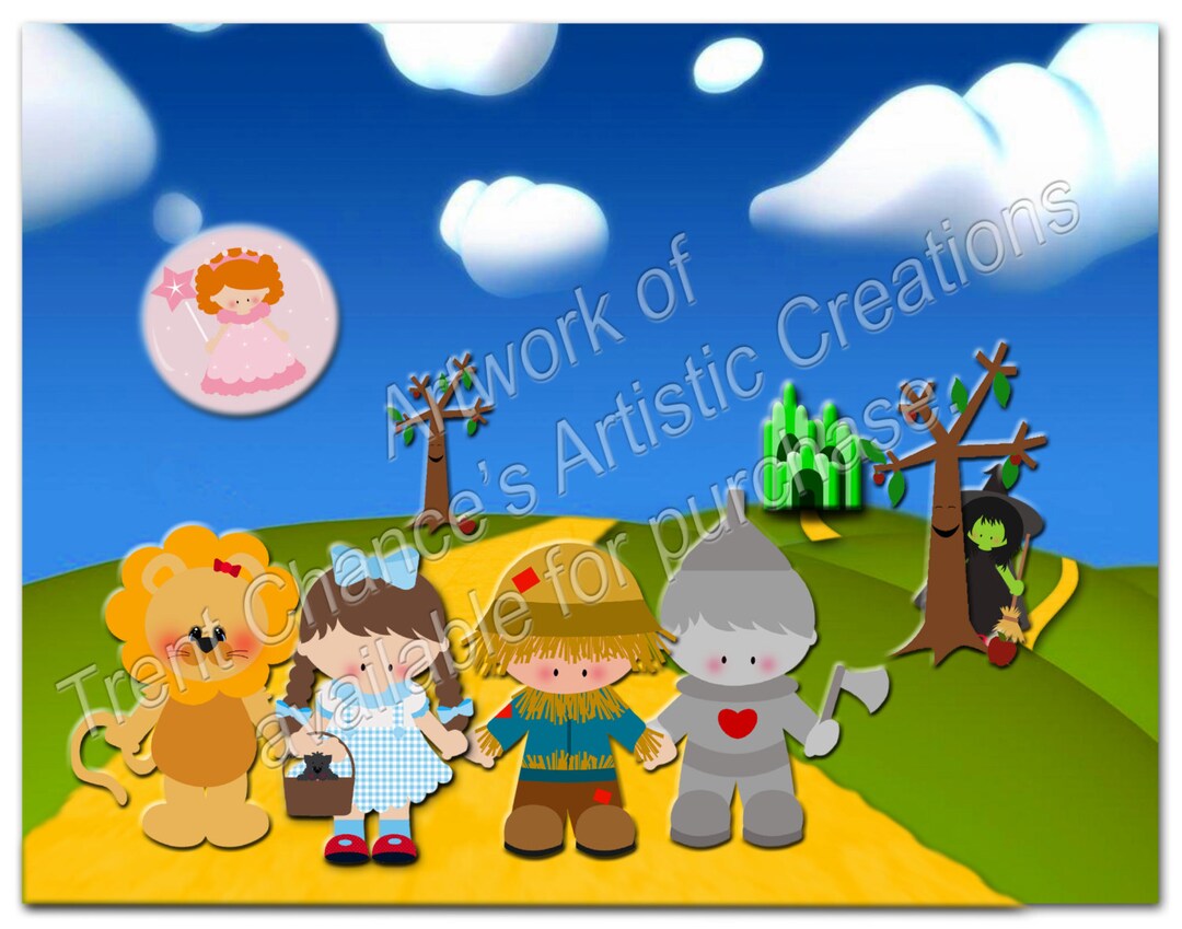 We're off to See the Wizard! -- Wizard of Oz 11x14 Printable - Etsy