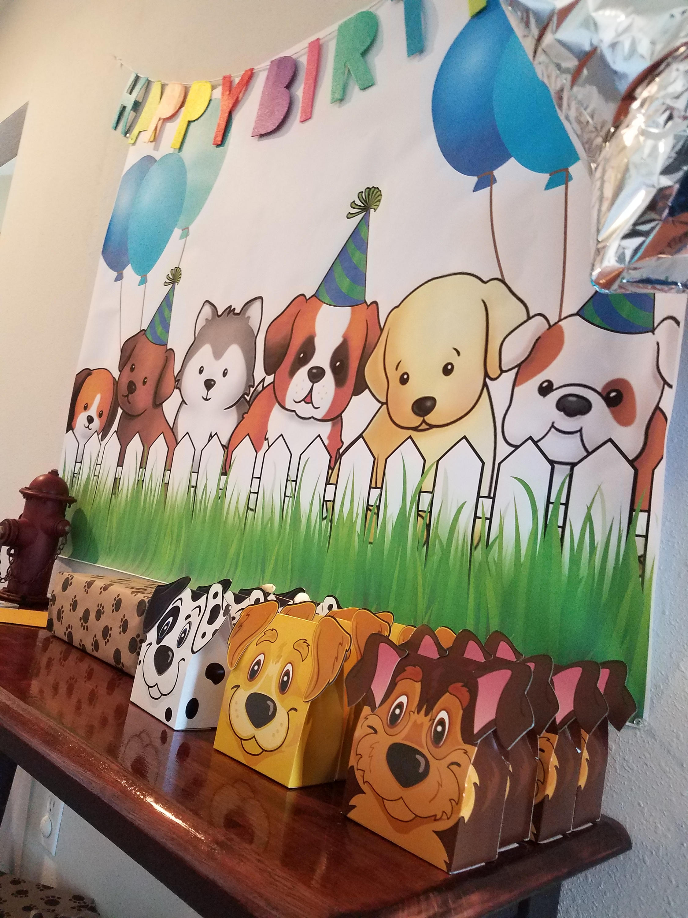 Dog Party Backdrop/poster - Etsy