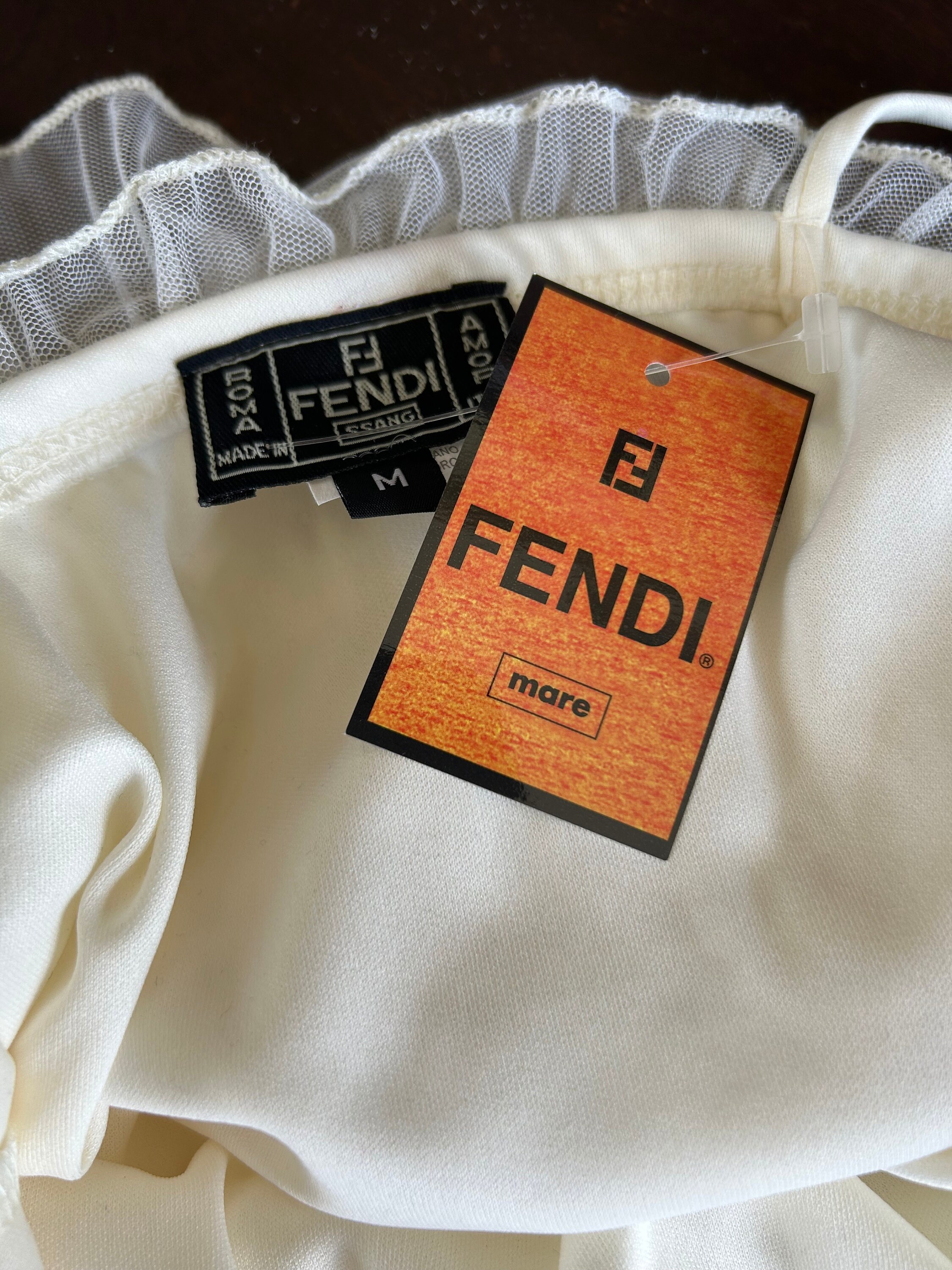 Y2K Fendi Ruched Tank - Etsy
