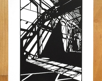 Callum Russell Screen Prints and Papercuts by CallumRussellArt