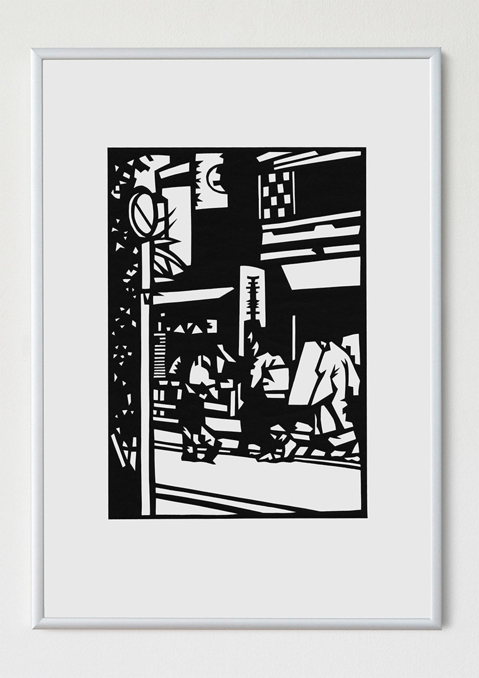 Hand Made Papercut Artwork. A3 Poster Limited Edition Paper Cutting ...