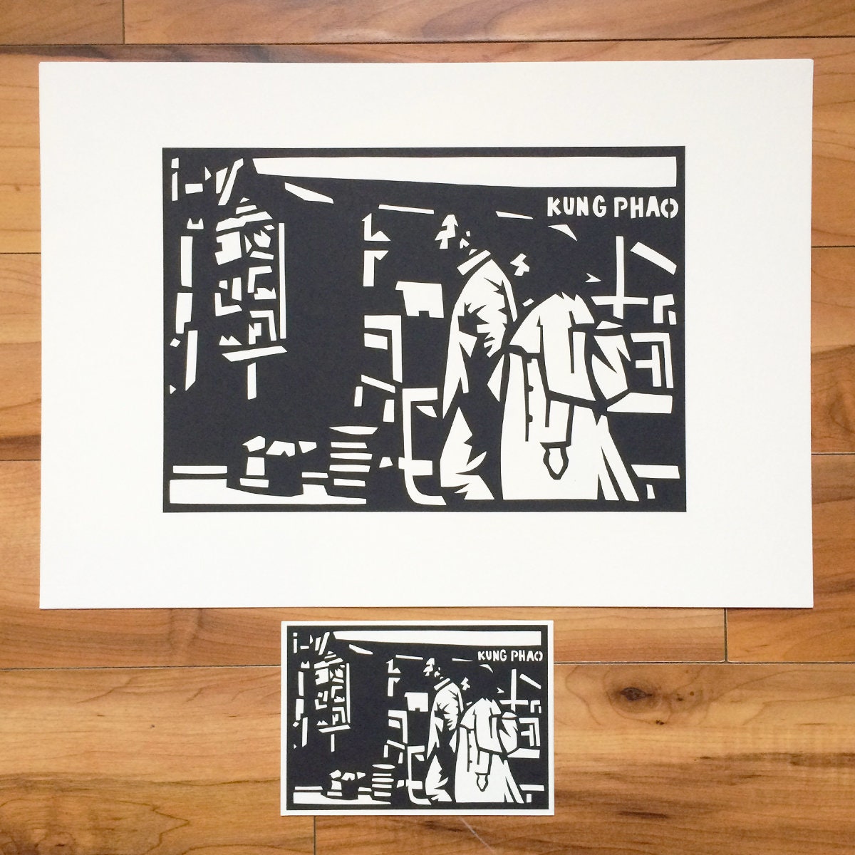 Hand Made Papercut Artwork. A3 Poster Limited Edition Paper Cutting ...