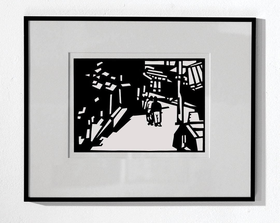 A3 Poster Open Edition Paper Cutting, Handmade Papercut Artwork Based ...
