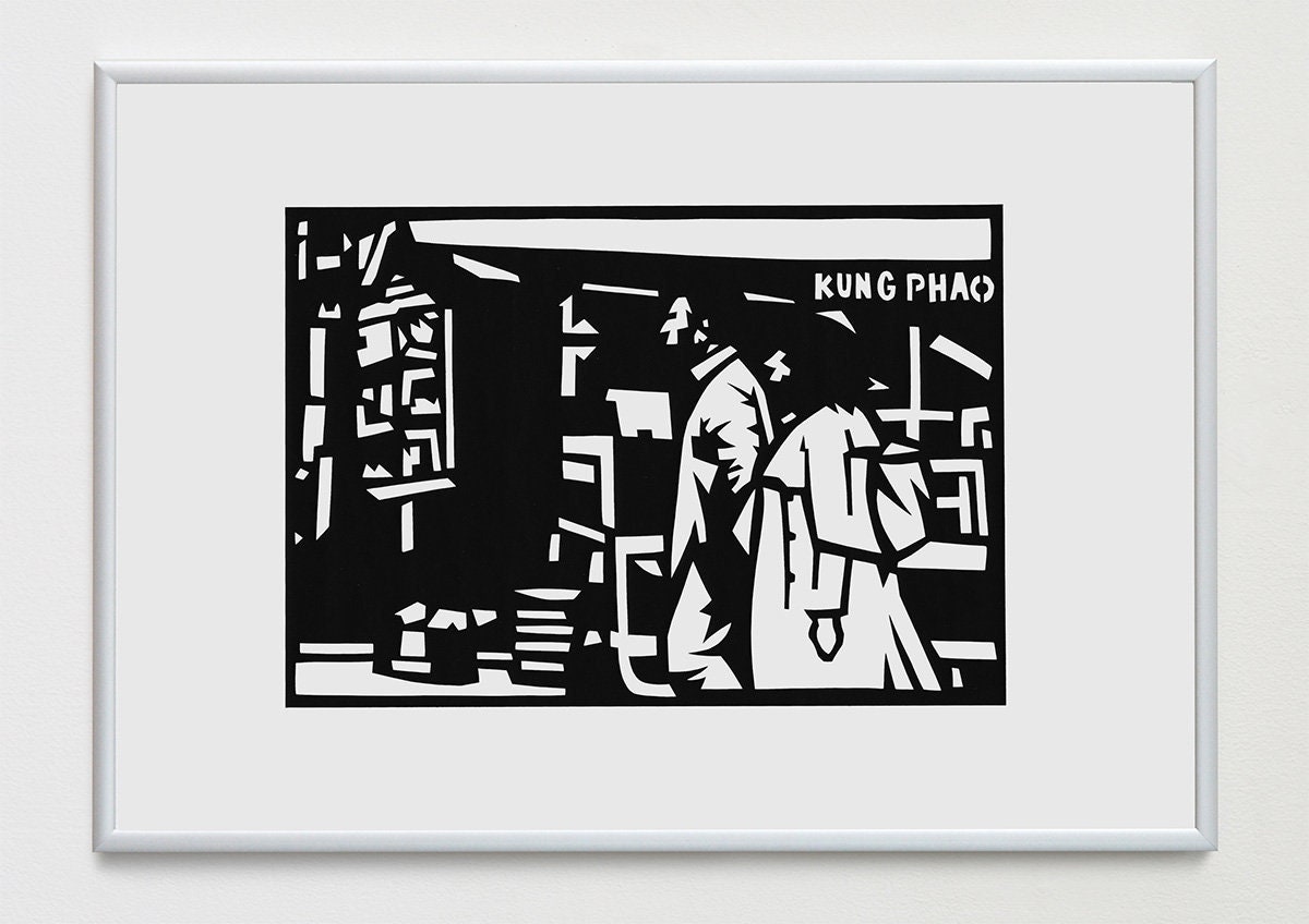 Hand Made Papercut Artwork. A3 Poster Limited Edition Paper Cutting ...