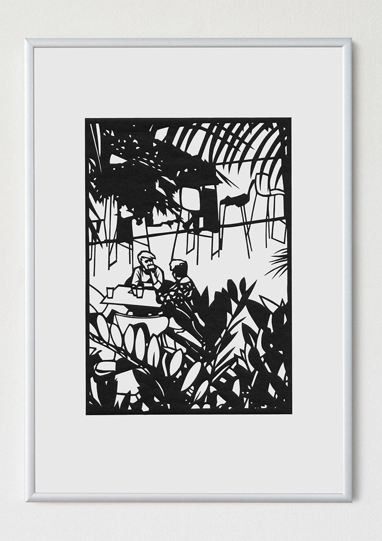 A3 Poster Limited Edition Paper Cutting, Hand Made Papercut Artwork ...