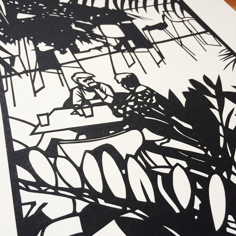 A3 Poster Limited Edition Paper Cutting Hand Made Papercut - Etsy