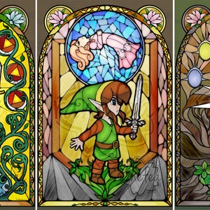 Toon Style Zelda Fanart Prints/posters, Holographic Finish, 11x17in - Etsy