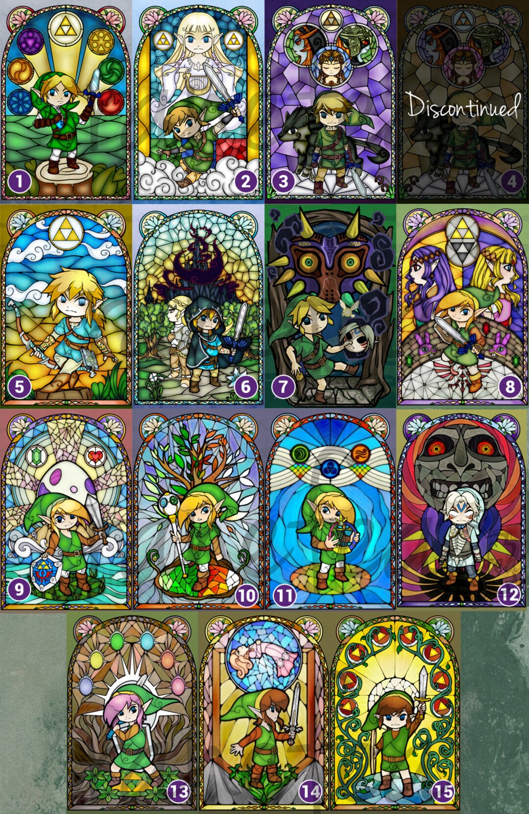 Toon Style Zelda Fanart Prints/posters Holographic Finish - Etsy