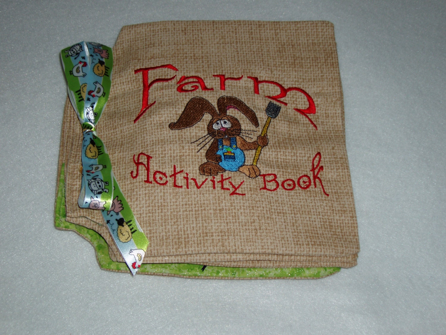 This Unique Farm Book Teaches Developmental Skills Using - Etsy