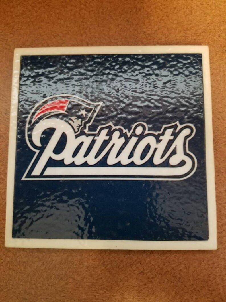 New England Patriots Coasters - Etsy
