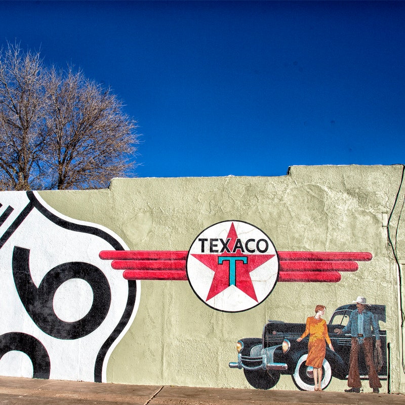Route 66 Wall Mural - Etsy