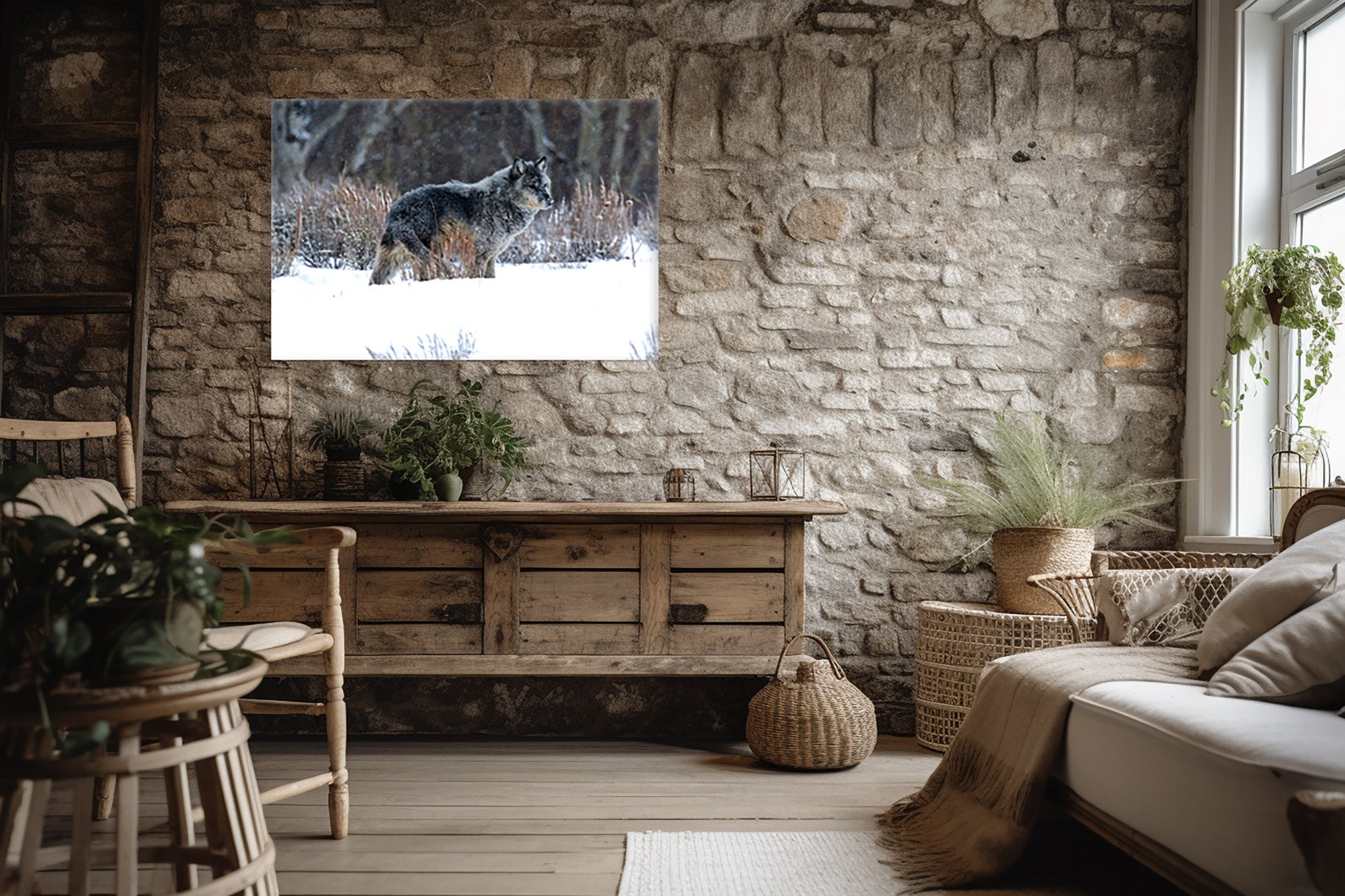 Wolf, Yellowstone Wolf, Wolves, Wolf in Winter, Wolf Art, Lamar Valley ...