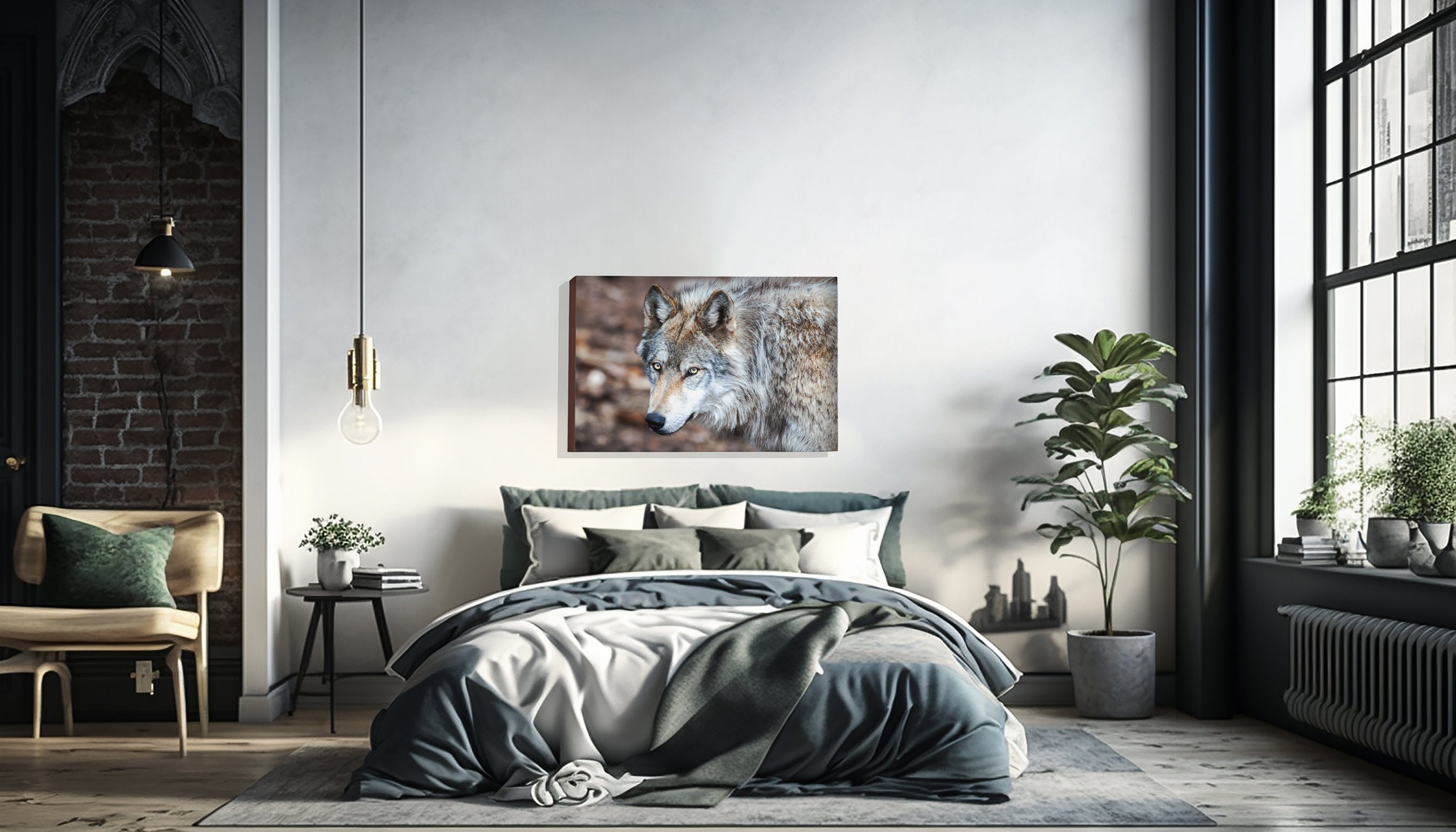 Gray Wolf, Yellowstone Wolf, Wolves, Wolf Art, Lamar Valley, Fine ...