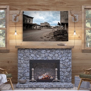 Ghost Town, Bonanza Creek Ranch, Western Ghost Town, Absolution, Fine ...