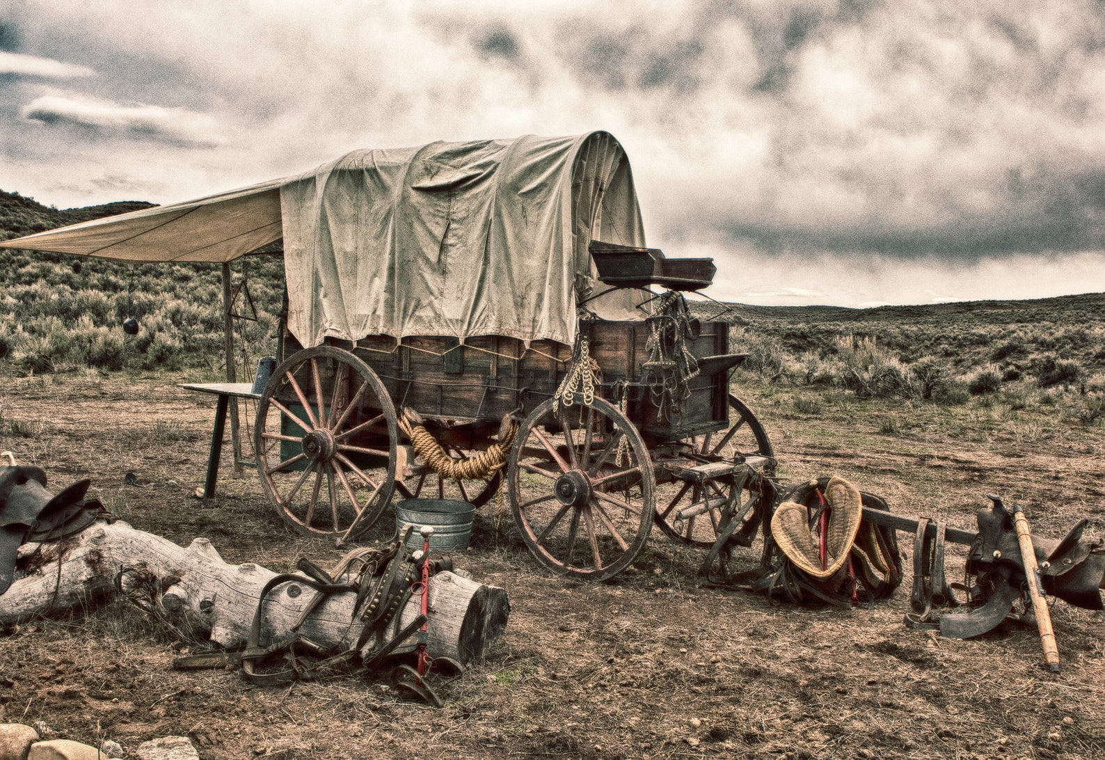 Chuckwagon, Wagon, Cook Wagon, Vintage Chuckwagon, Old Chuckwagon, Fine ...