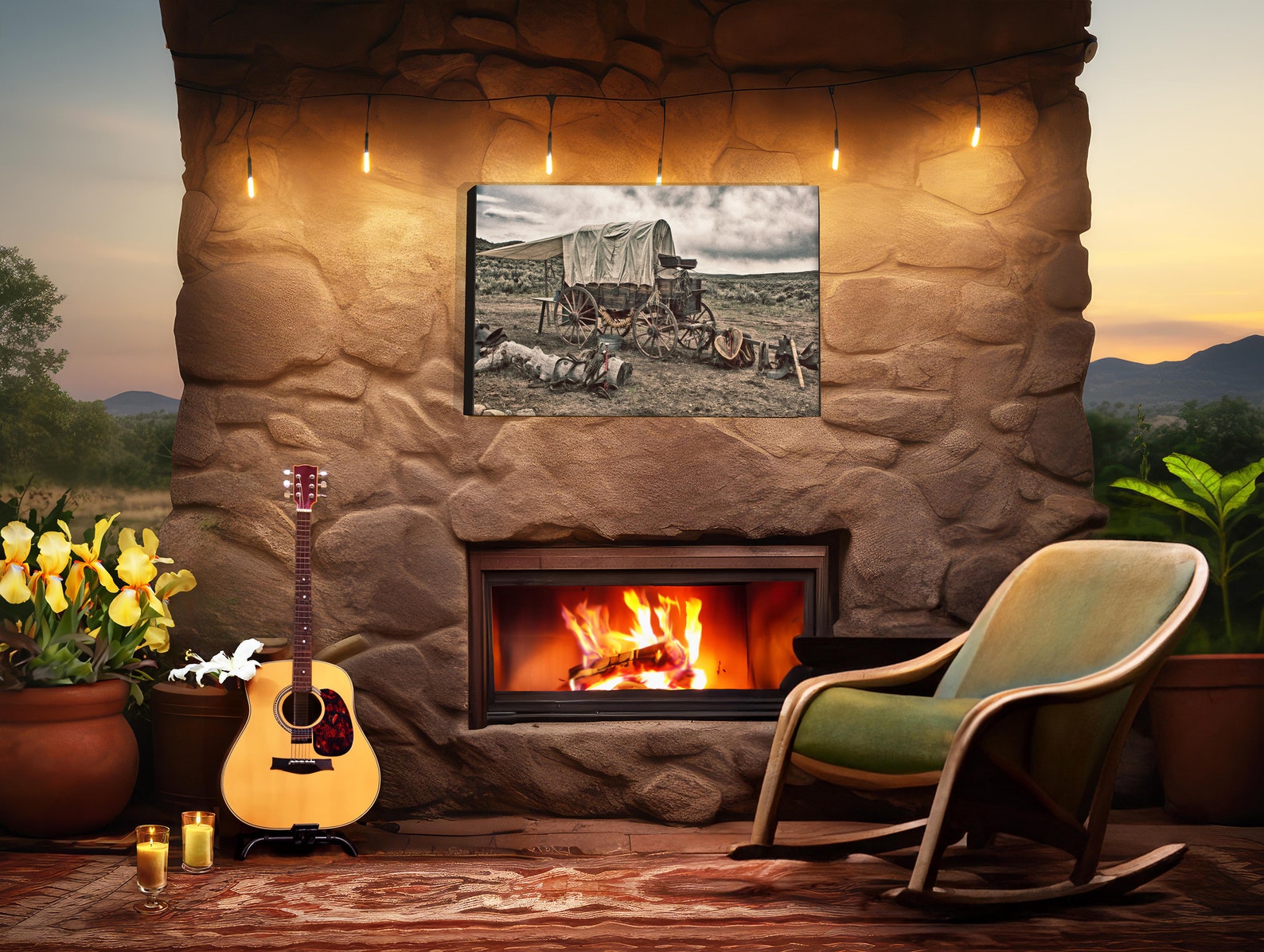 Chuckwagon, Wagon, Cook Wagon, Vintage Chuckwagon, Old Chuckwagon, Fine ...