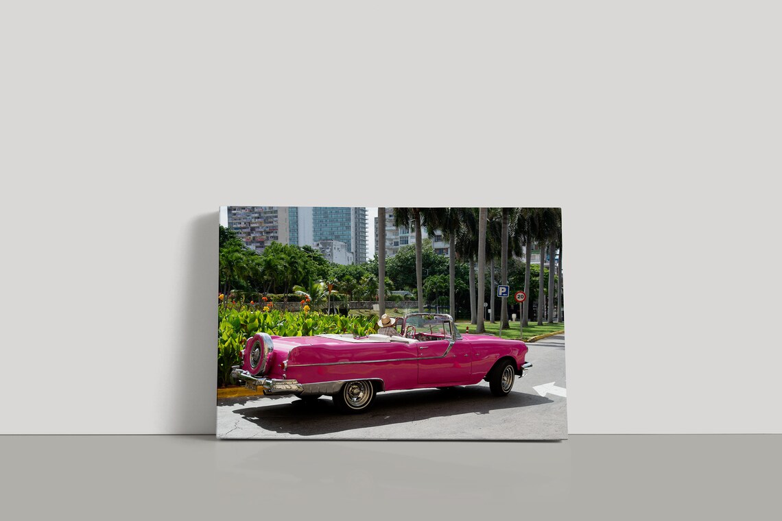 Cuba Pink Convertible, Cuba Cars, Vintage Cars, Havana Cars, Havana ...