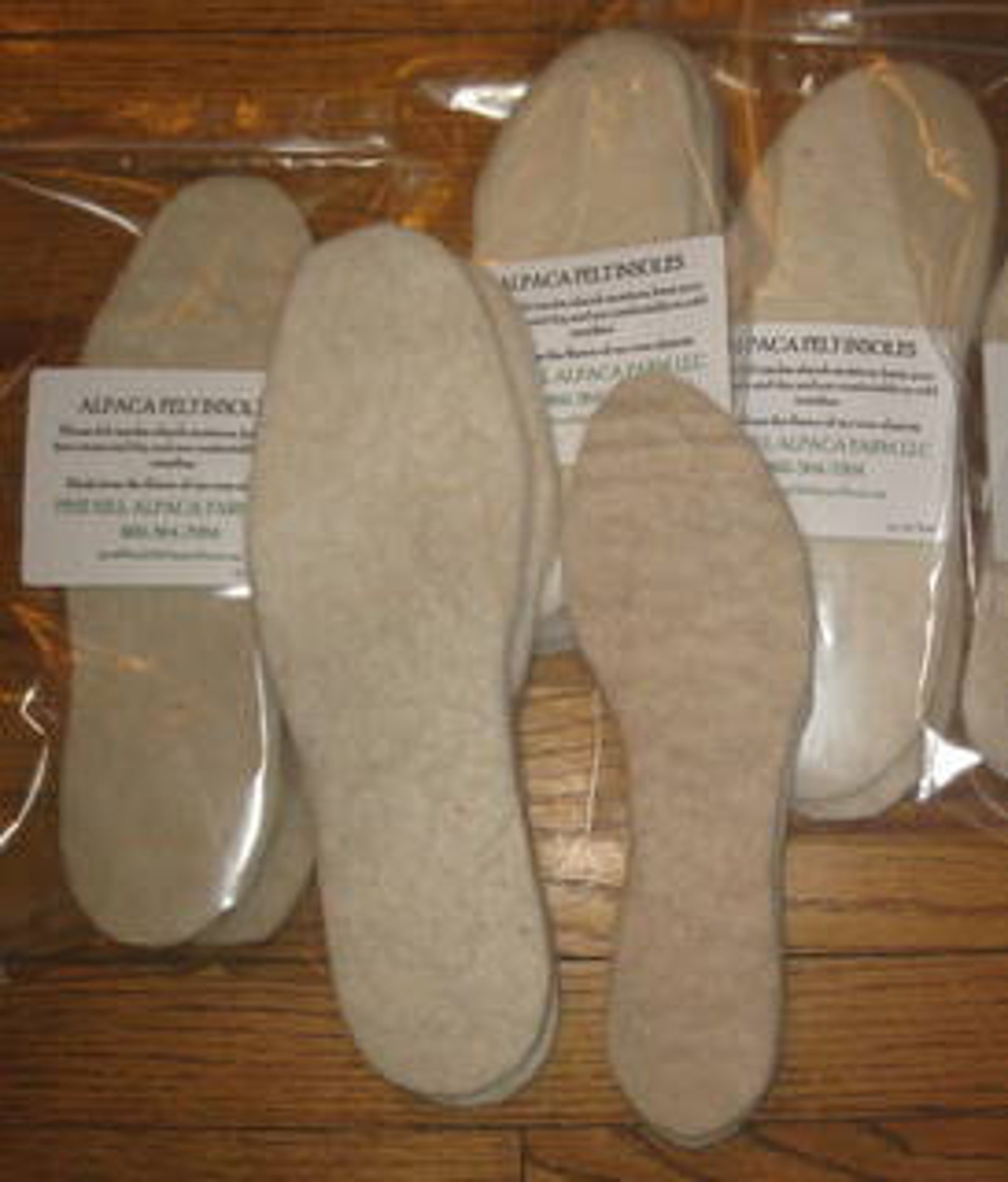 Alpaca Felt Insoles - Etsy