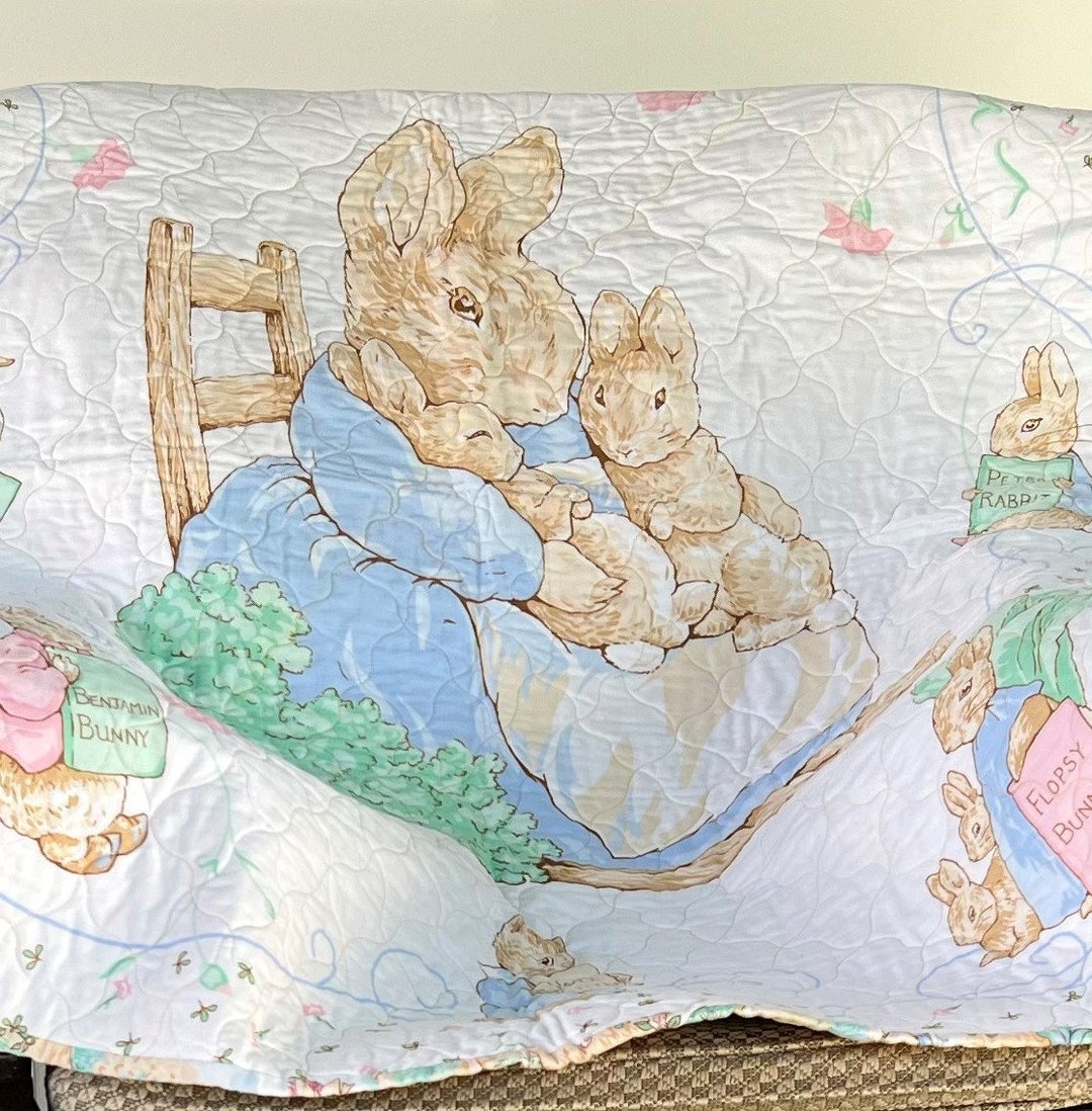 Peter Rabbit and Friends Quilt Beatrix Potter Quilt Baby - Etsy