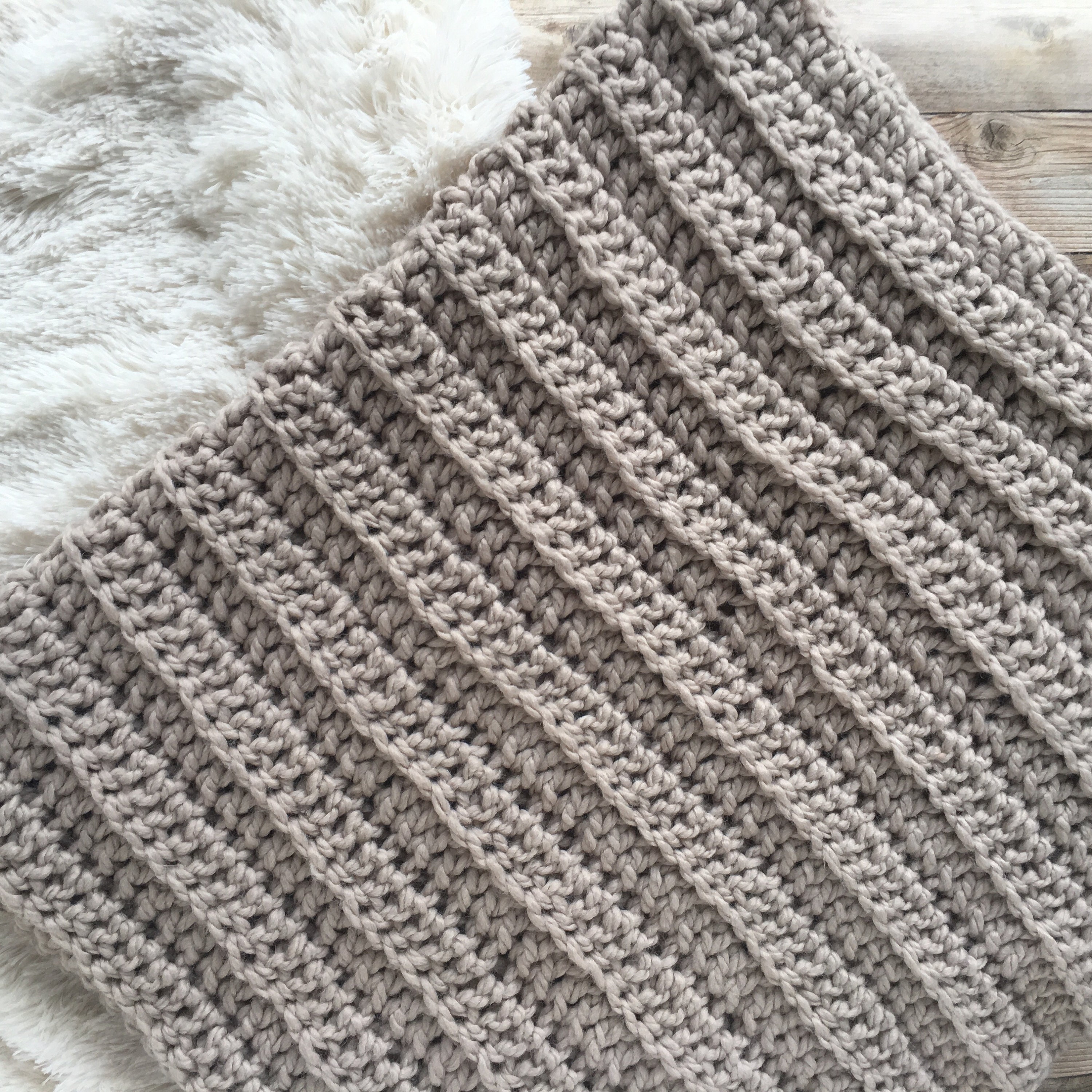 Crochet Pattern X the Aspen Throw, Chunky Crochet Blanket - Etsy