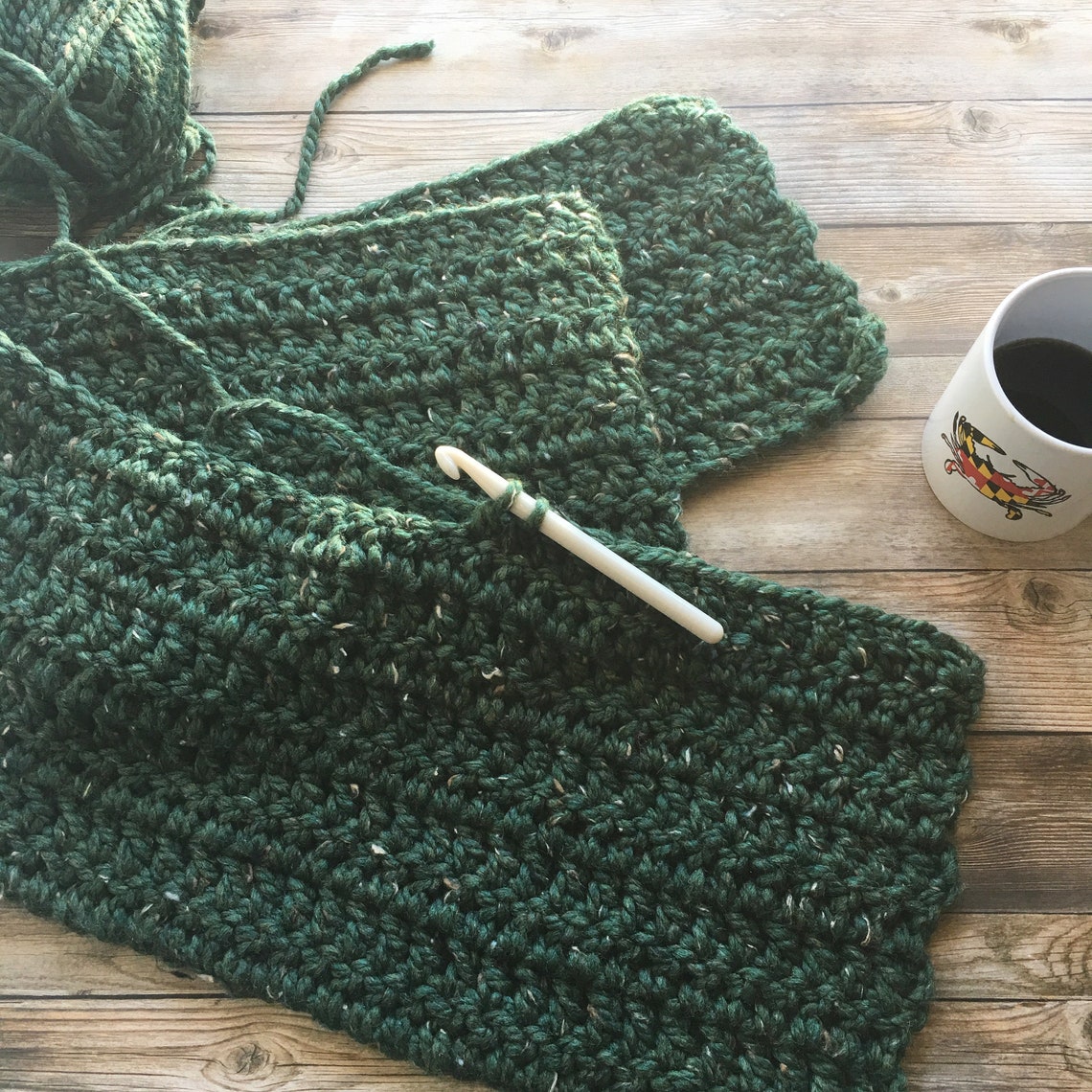 Crochet Pattern X the Aspen Throw, Chunky Crochet Blanket - Etsy