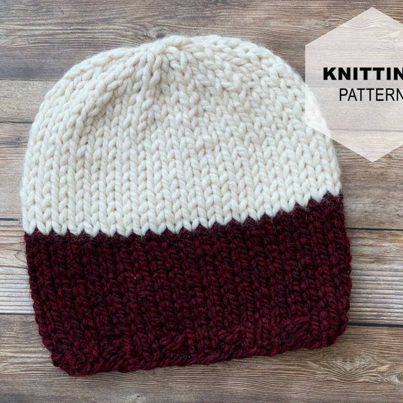 Color Block Knit - Etsy