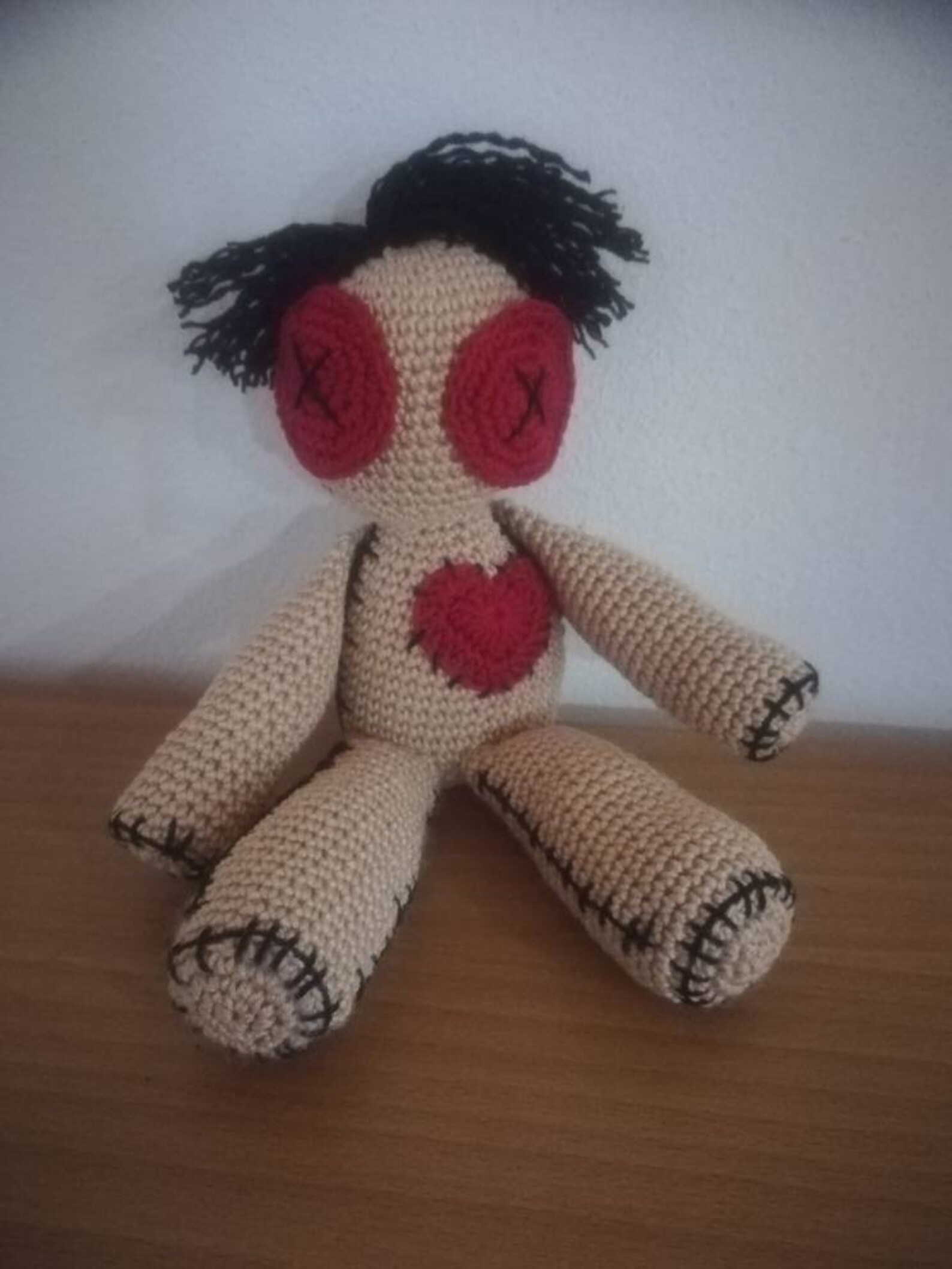 Gehäkelte Voodoo Puppe Ragdoll Amigurumi - Etsy.de